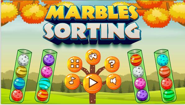 Marbles Sorting | ClassicReload.com